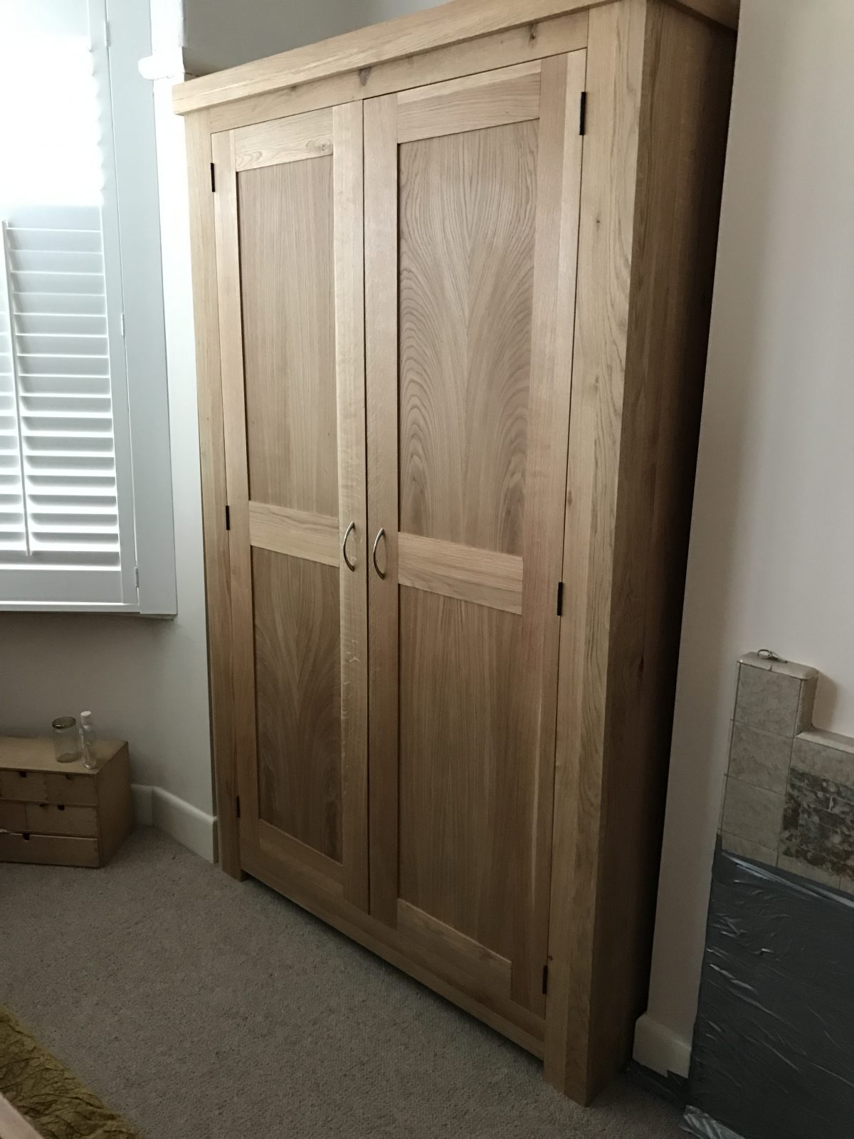 Solid oak wardrobes - Hallam Oak and Pine